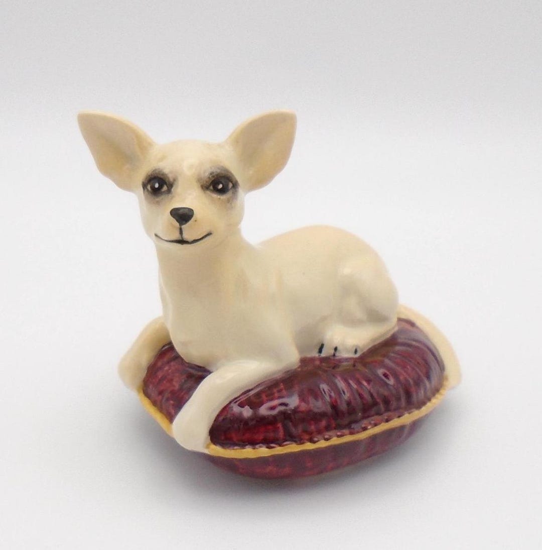 Vintage "chihuahua" Ceramic Figurine by Beswick - Made in England - Etsy