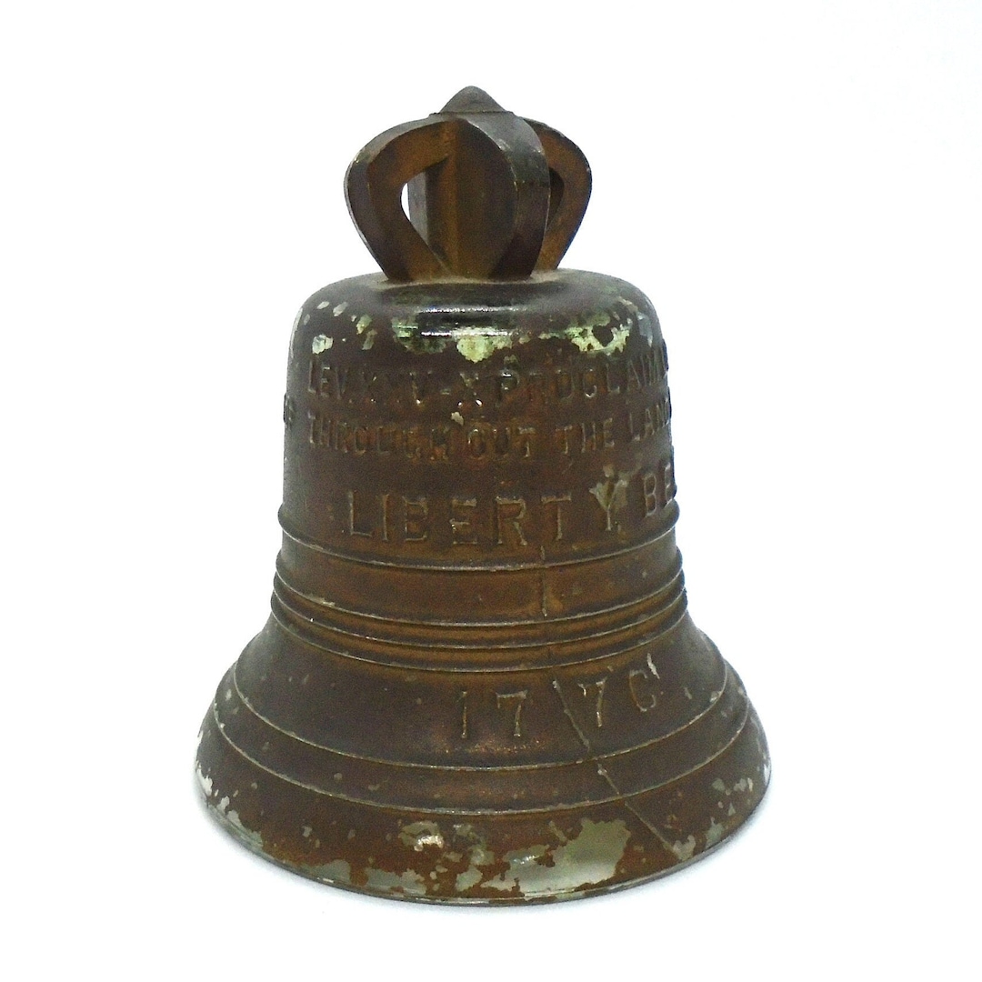 Vintage Early 20th Century liberty Bell Glass - Etsy