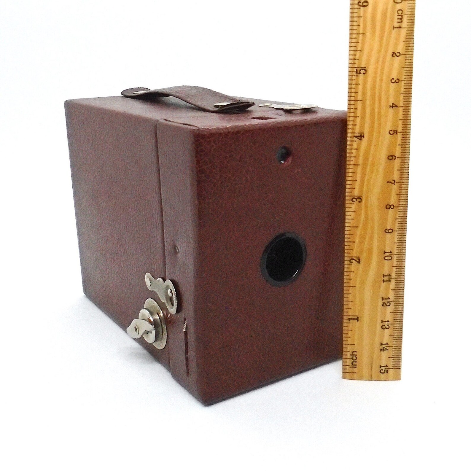 Vintage 1930-33 Rainbow Hawk-eye No. 2 Model C in Maroon - Etsy