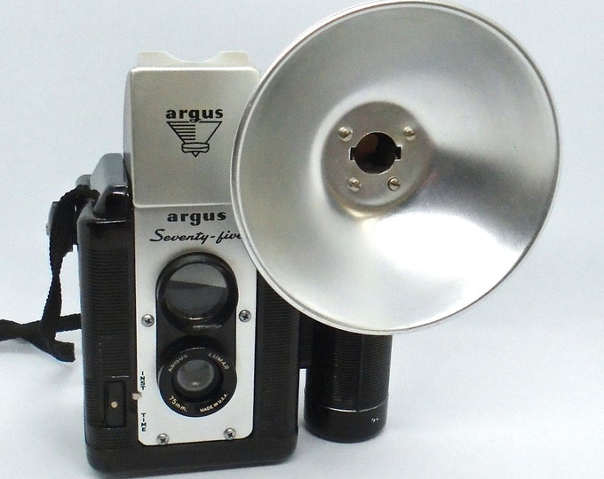 Vintage 1950's Argus Model Seventy-five 66 Pseudo TLR - Etsy