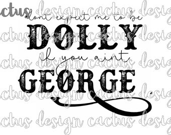 George Strait Svg - Etsy