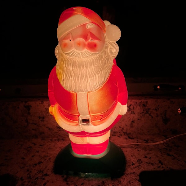 Plastic Santa - Etsy