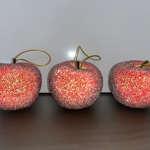 Apple Ornament - Etsy