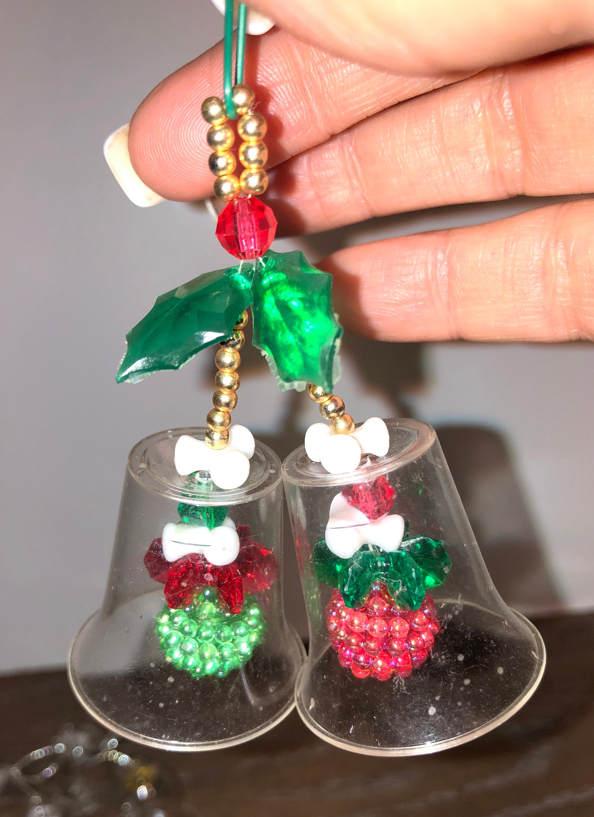 Metal Spiral Icicles 9 Vintage Ornaments 1 Crystal Prism | Etsy