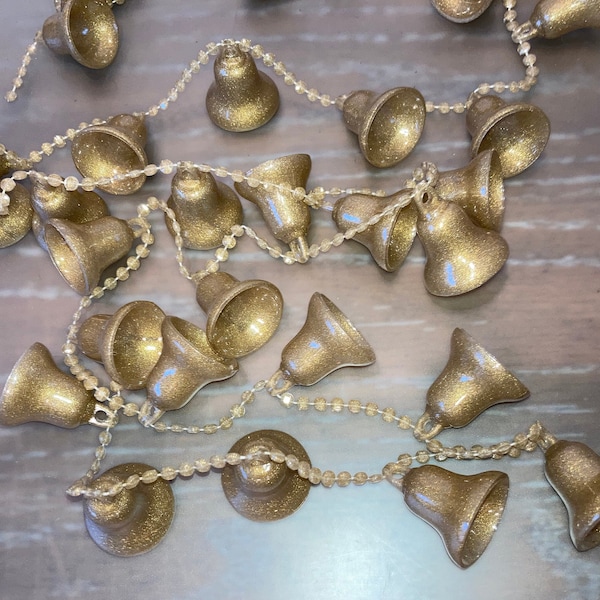 Gold Glitter Garland - Etsy