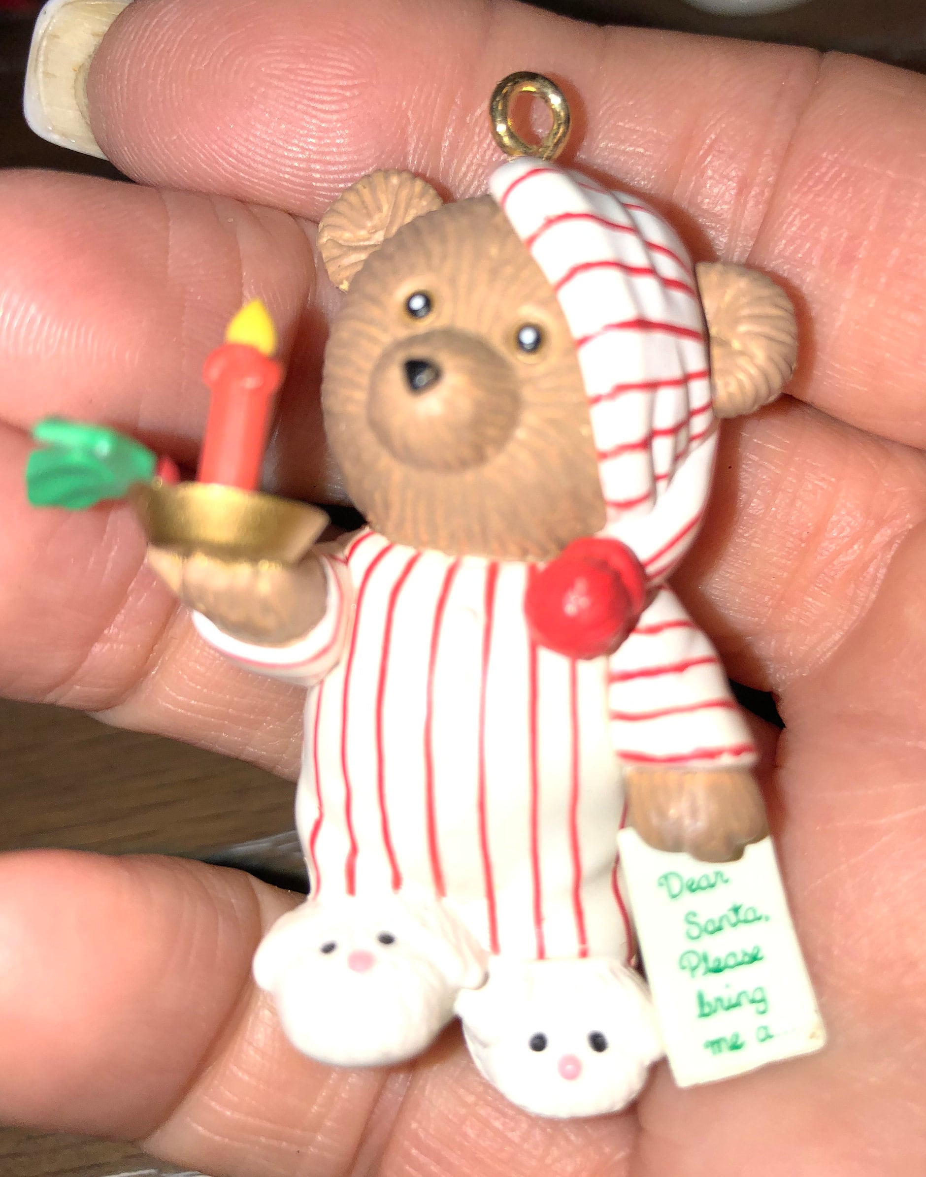 Teddy Bear Ornament Lot Teddy Bear Family Ornaments Winnie - Etsy