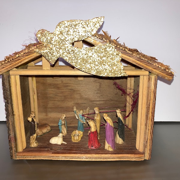 Plastic Nativity - Etsy