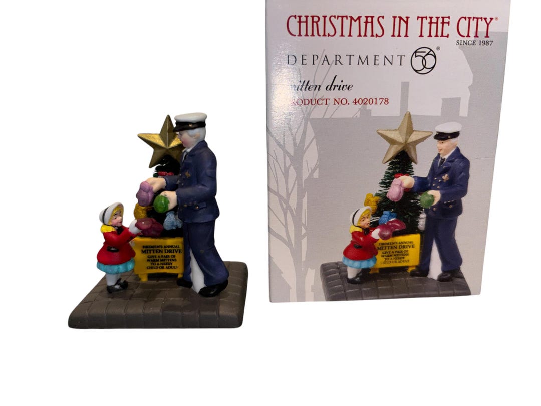 Dept 56 4020178, Dept 56 Mitten Drive, Dept 56 Christmas in the City ...