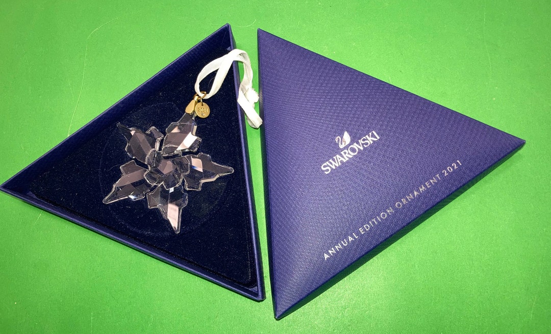 Swarovski Crystal Star Ornament 2021, Swarovski Crystal Stars, 2021 ...