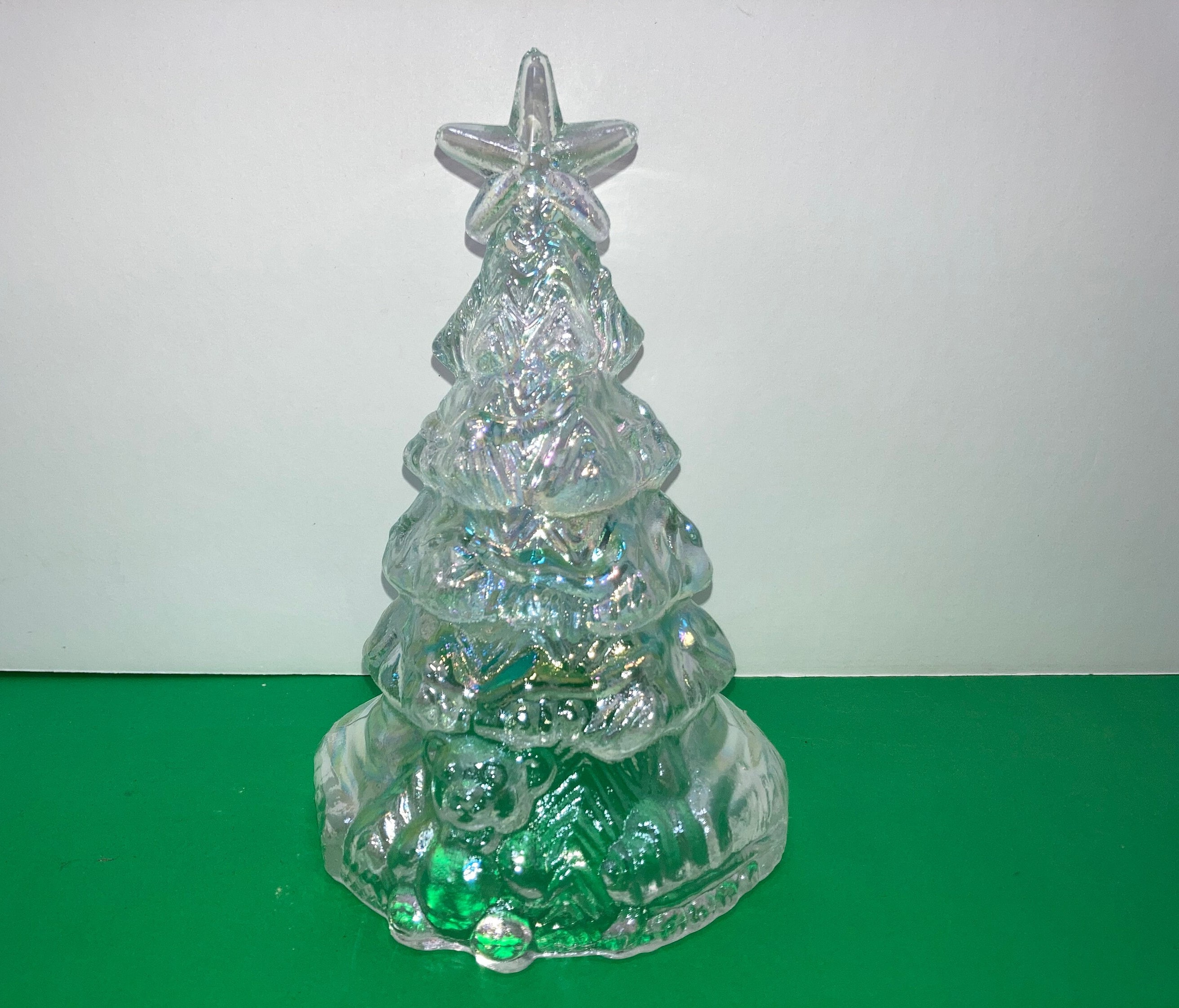 Glass Sculptures & Figurines Vintage Glass Tree Glass Art etna.com.pe