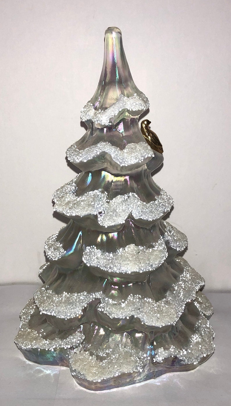 Fenton Iridescent Christmas Tree Fenton Iridescent Tree with | Etsy