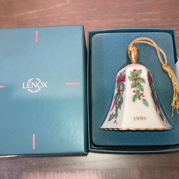Lenox Christmas Bell - Etsy