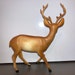 Vintage Hong Kong Reindeer, Large Early Plastic Reindeer, Natural ...