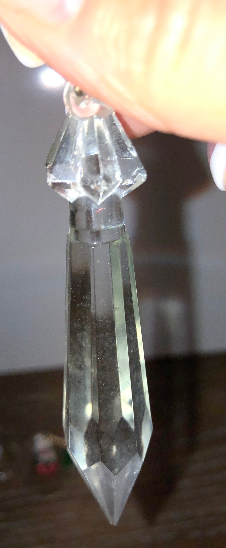 Metal Spiral Icicles 9 Vintage Ornaments 1 Crystal Prism - Etsy