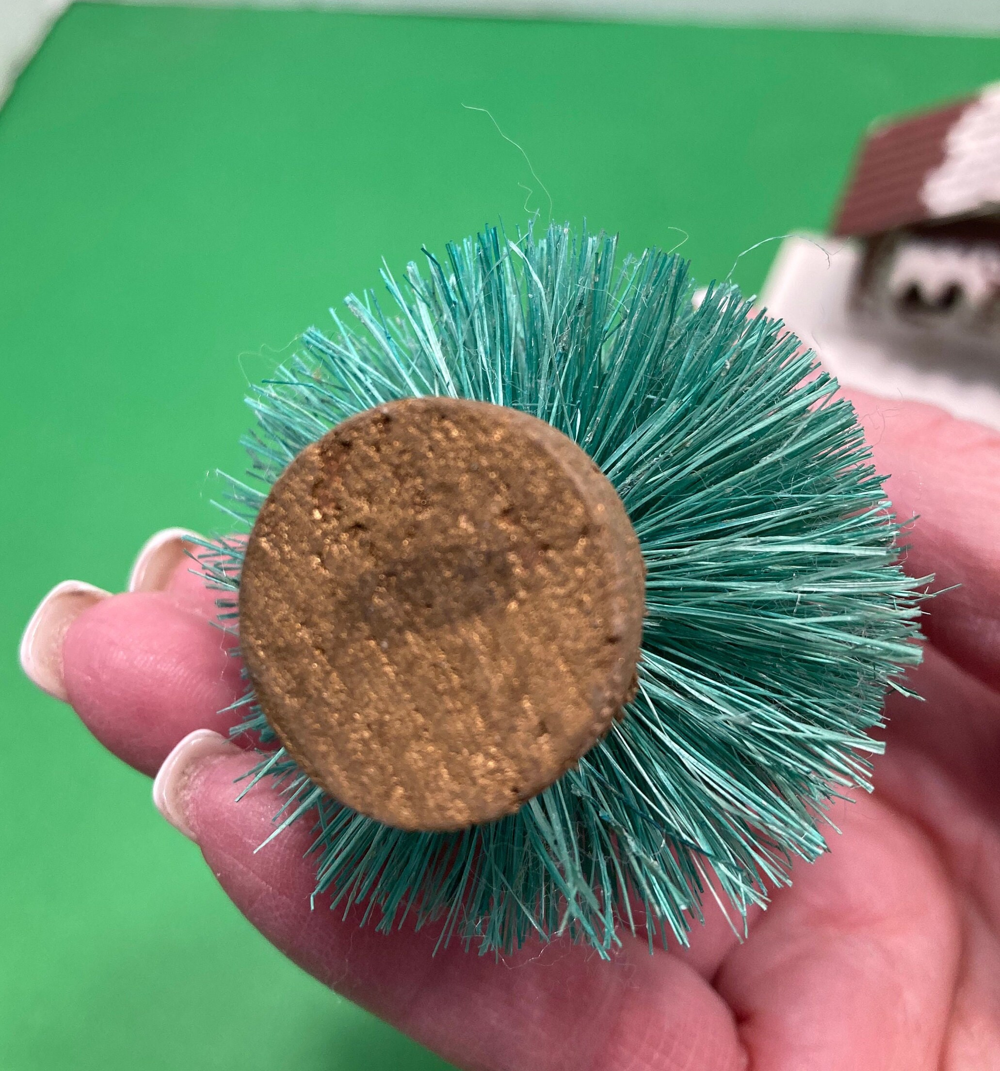 3 Vintage Putz Houses Cardboard Mica Houses Vintage Putz - Etsy