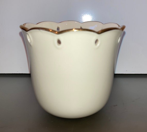 Lenox Votive Candle Holder Angel Evangeline Candle Holder White