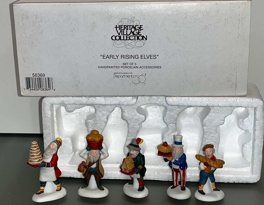 Vintage Dept 56 56369, Dept 56 Heritage Village, Dept 56 Early Rising ...