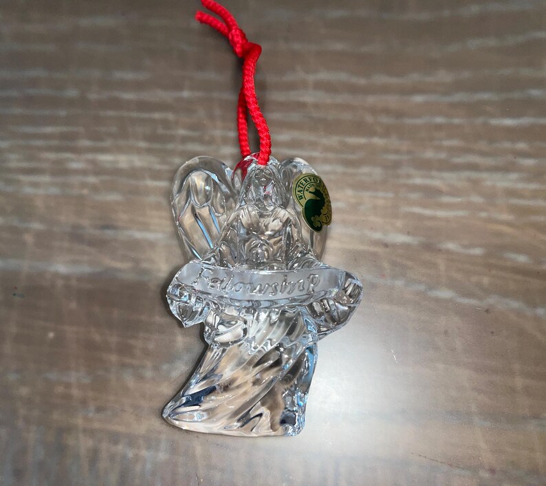 Vintage Waterford 2000 Angels Ornament, Waterford Fellowship Angel ...