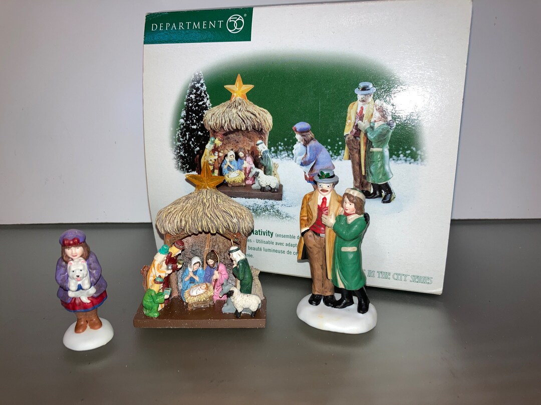 Vintage Dept 56 58956, Dept 56 Heritage Village, Dept 56 Visiting the ...