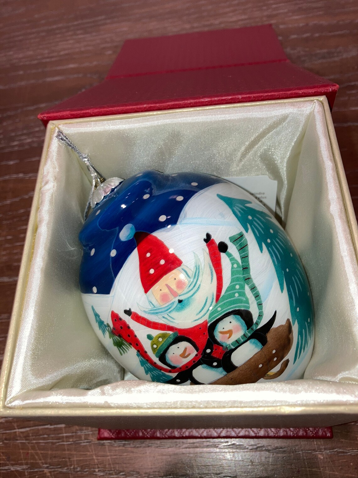 Li Bien 2017 Ornament Li Bien Santa Penguin Ornament Li Bien - Etsy