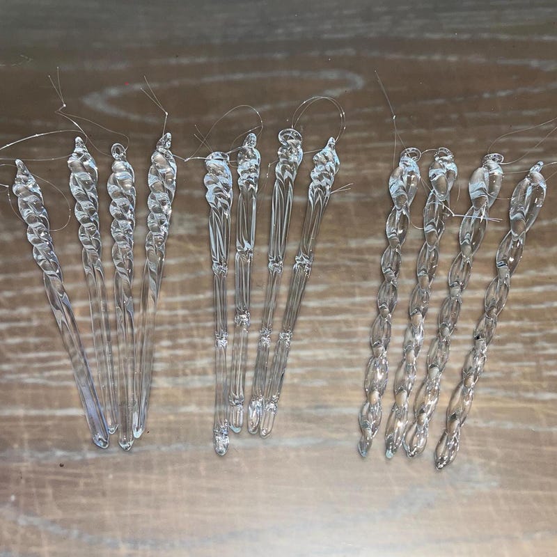 Long Icicles - Etsy