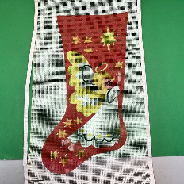 Angel Needlepoint - Etsy