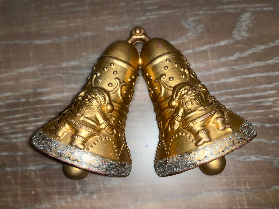 MCM Blow Mold Bells, Hong Kong Gold Bells, Hanging Gold Bells Hong Kong ...