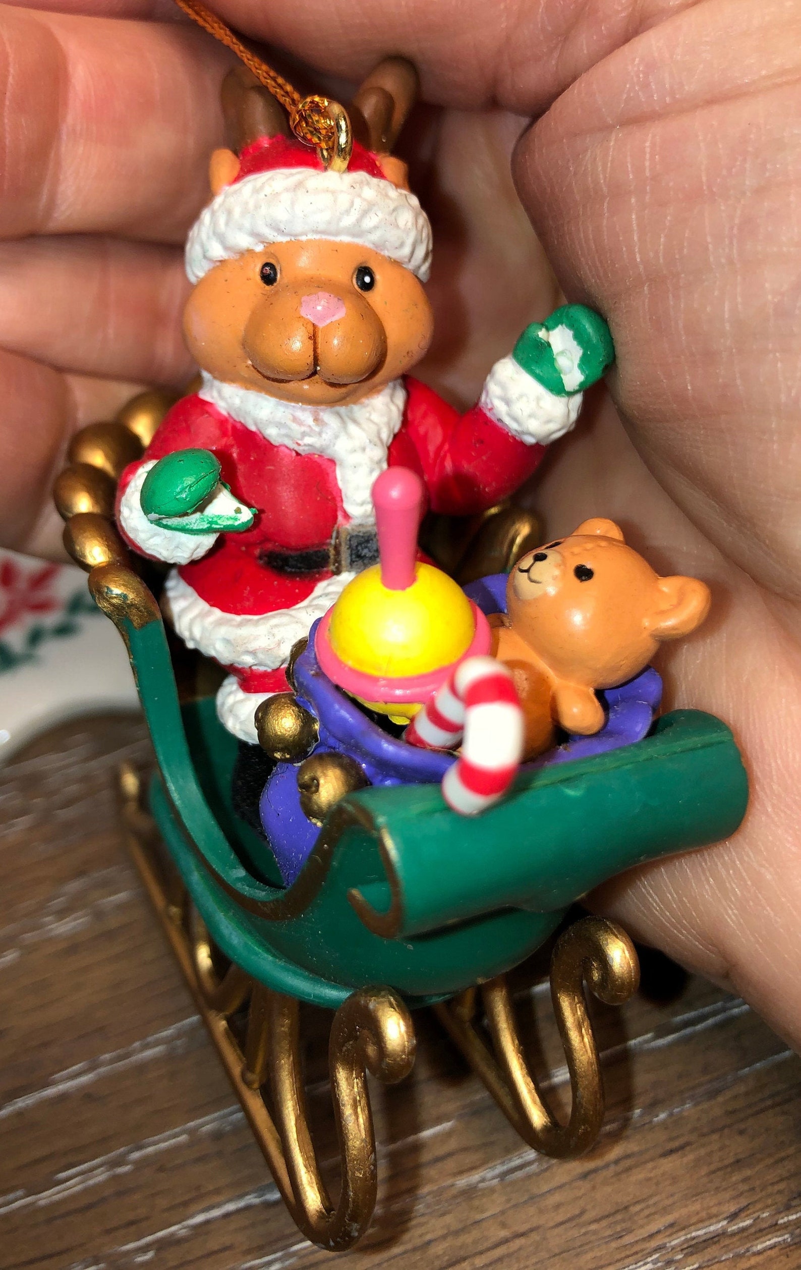 Teddy Bear Ornament Lot Teddy Bear Family Ornaments Winnie - Etsy