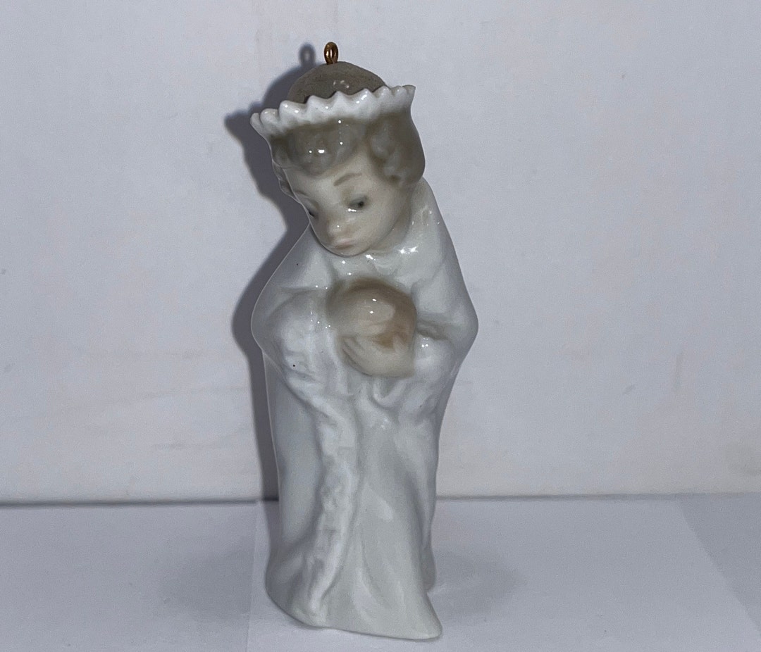 Lladro King Ornament, Christmas Nativity Ornament, Retired Lladro #5729 ...