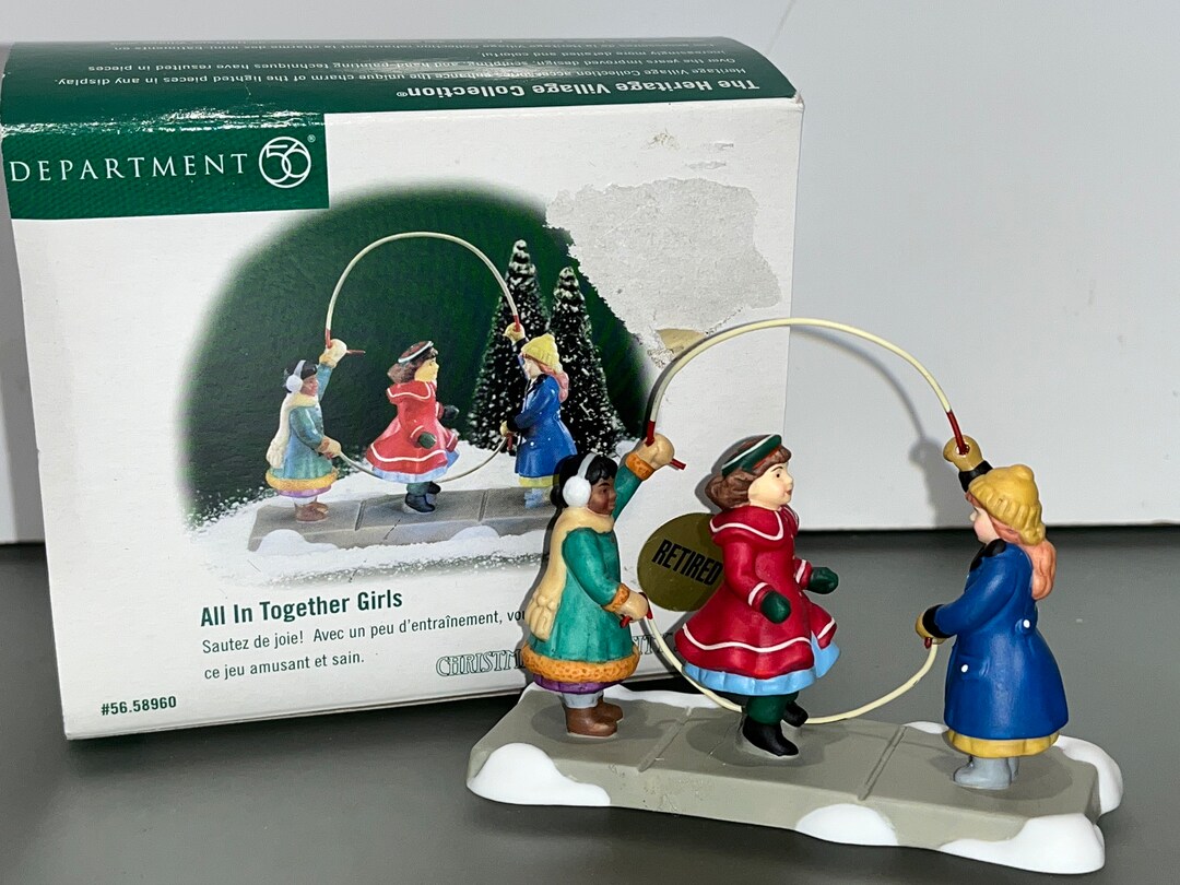 Vintage Dept 56 58960, Dept 56 Christmas in the City, Dept 56 All the ...