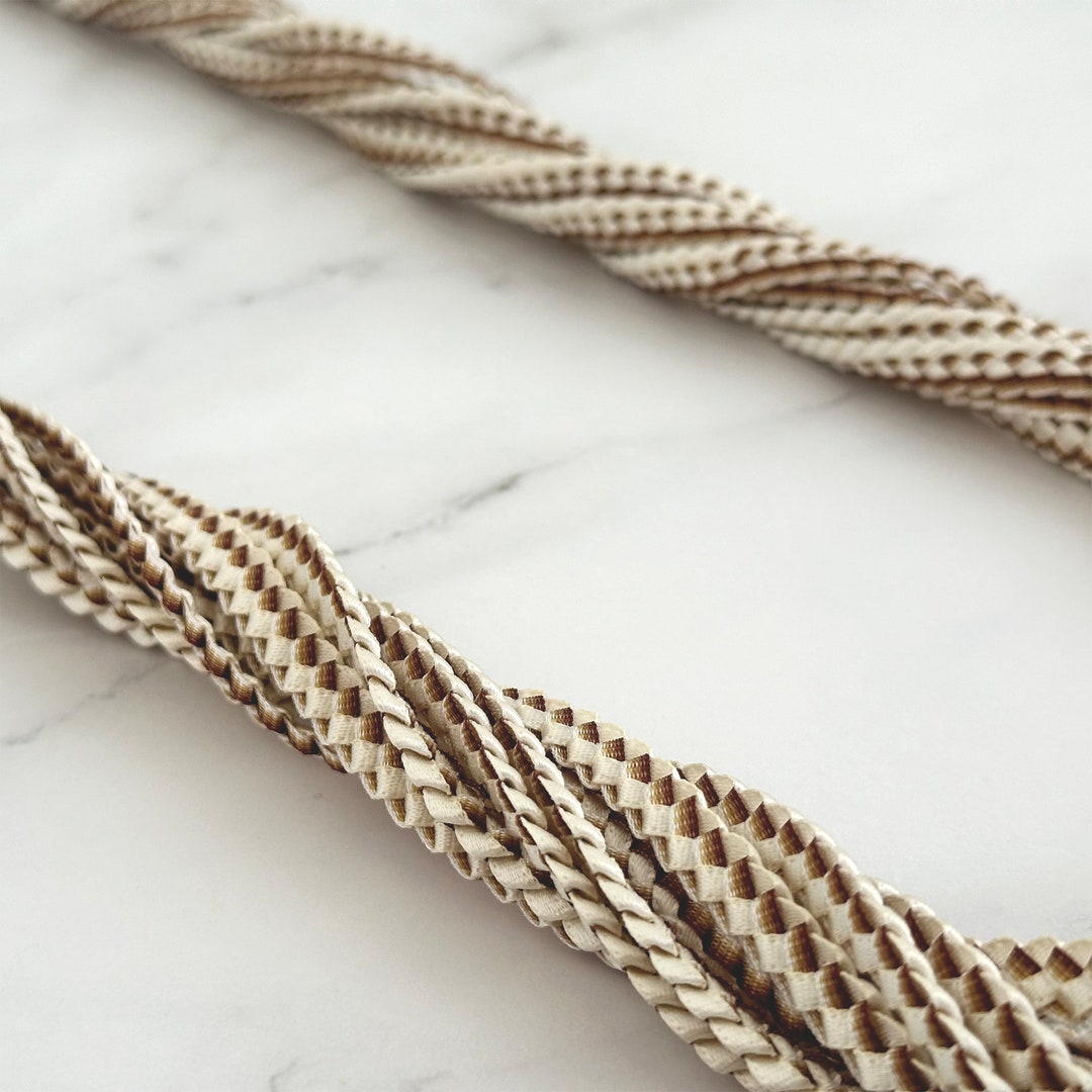 Ribbon Lei - Shell (tan and White) Lei 8-strand - Hawaiian Craft, for ...