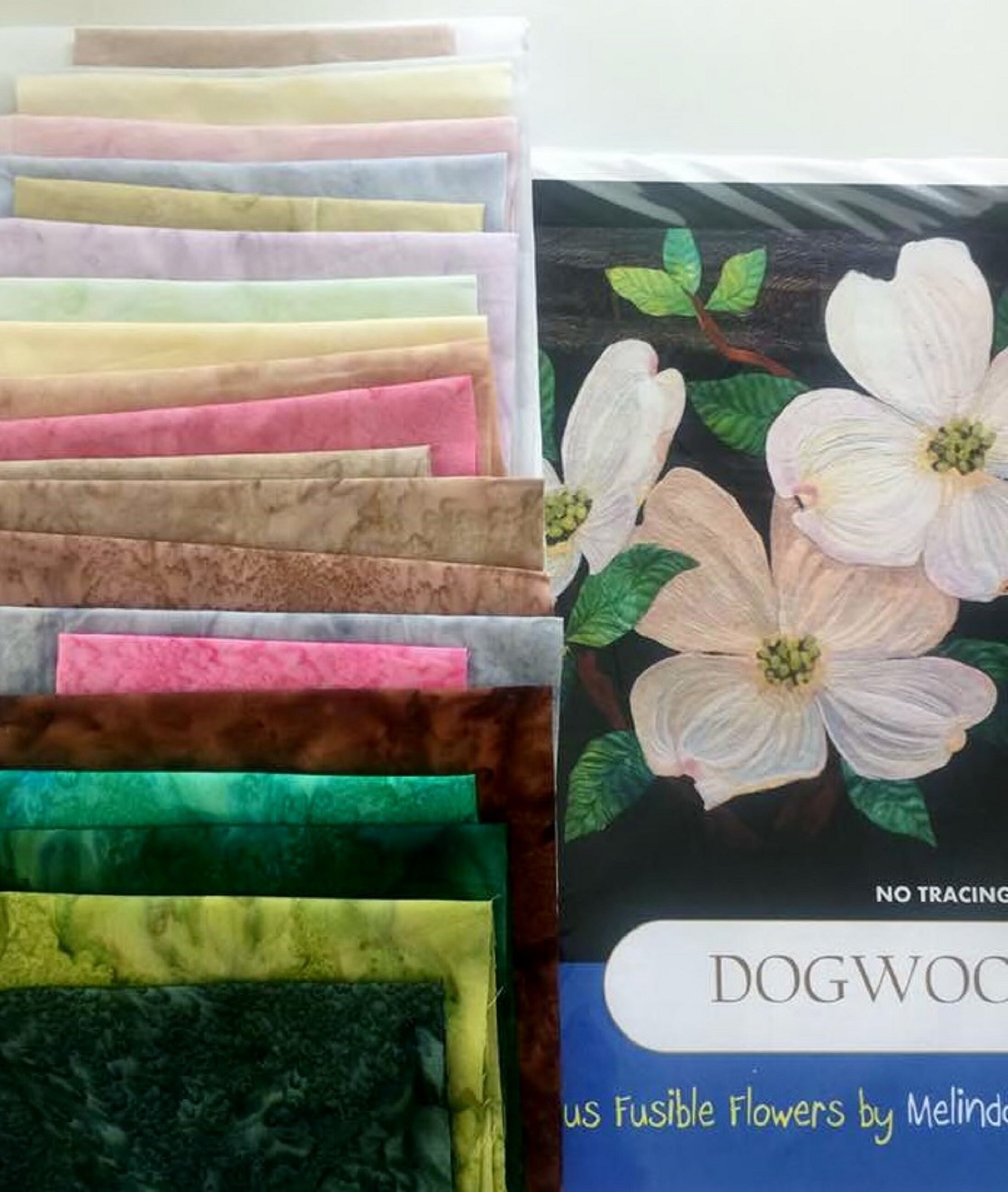 Dogwood Kit Fabulous Fusible Flowers by Melinda Bula Designs - Etsy Canada