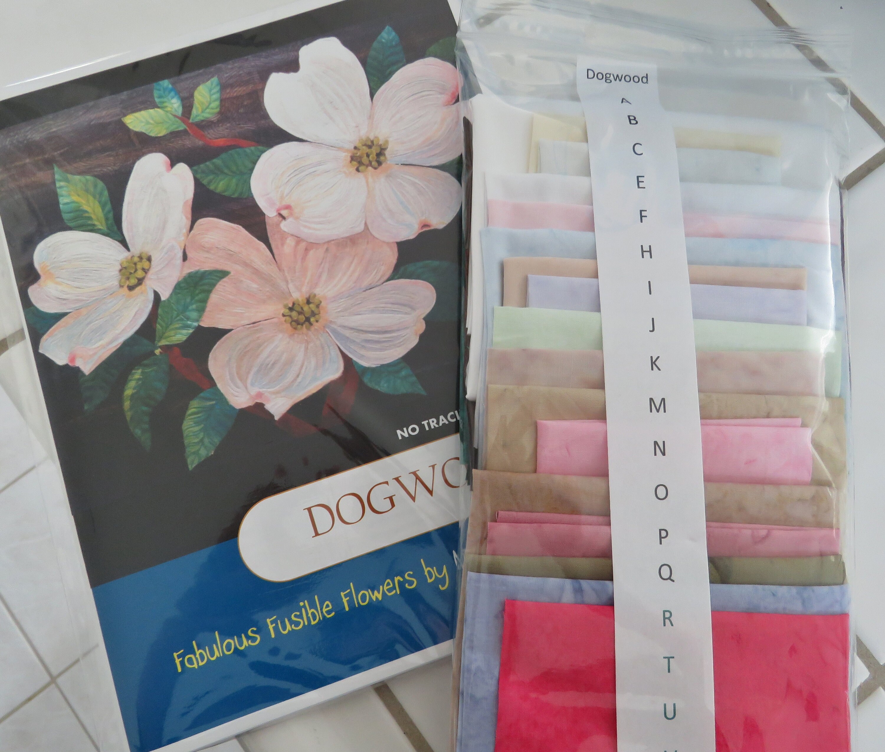 Dogwood Kit Fabulous Fusible Flowers by Melinda Bula Designs - Etsy