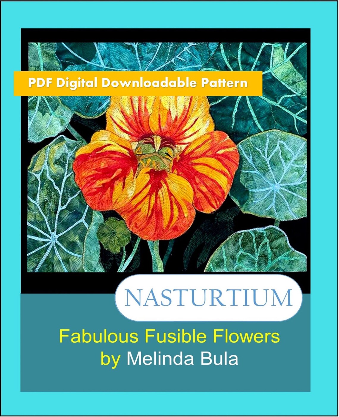 Nasturtium Digital Download Pattern by Melinda Bula Designs - Etsy