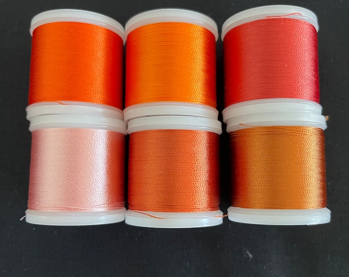 Madeira Rayon 40 Weight Thread-pack of 6 - Etsy