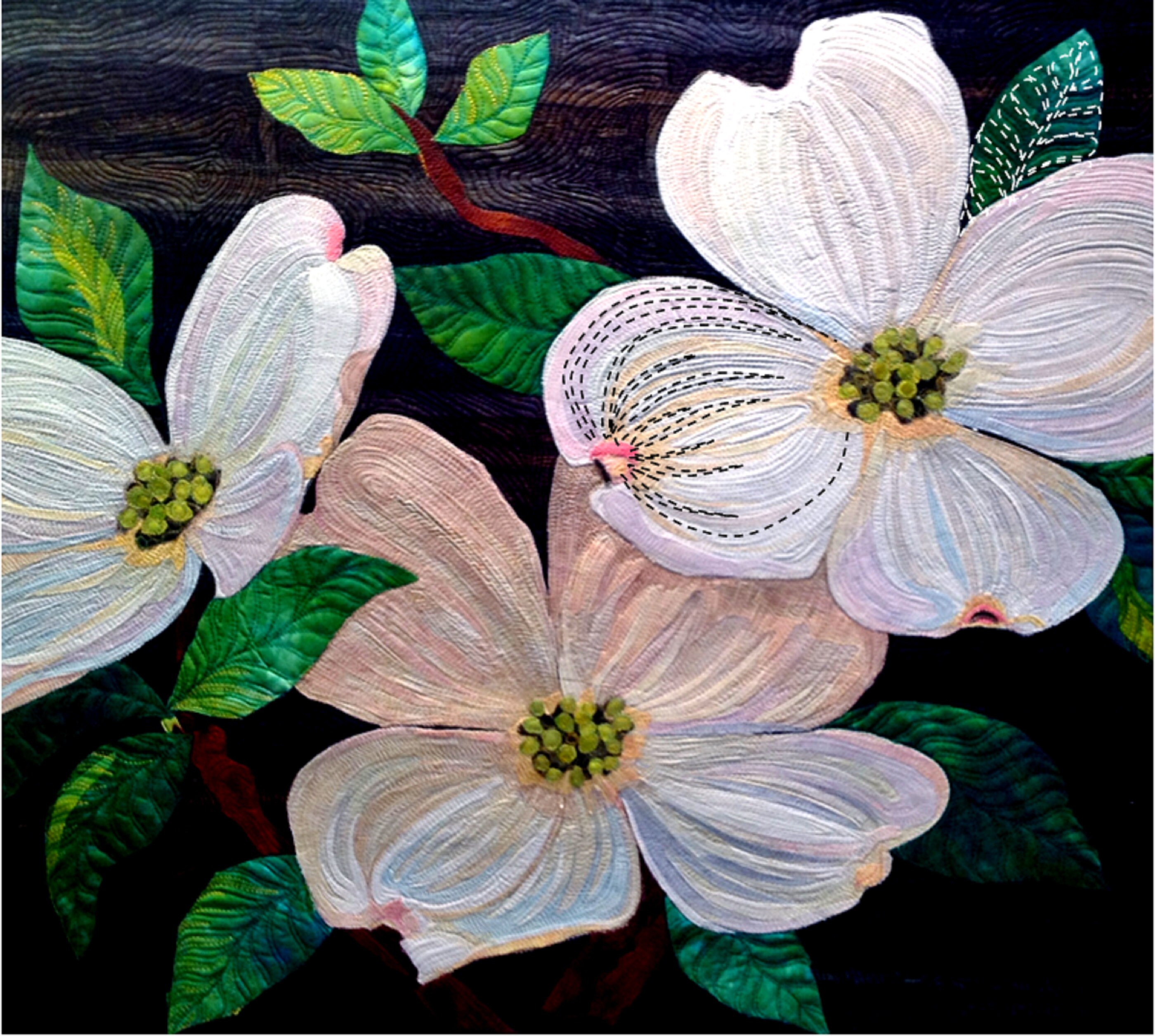 Dogwood Pattern Fabulous Fusible Flowers by Melinda Bula - Etsy