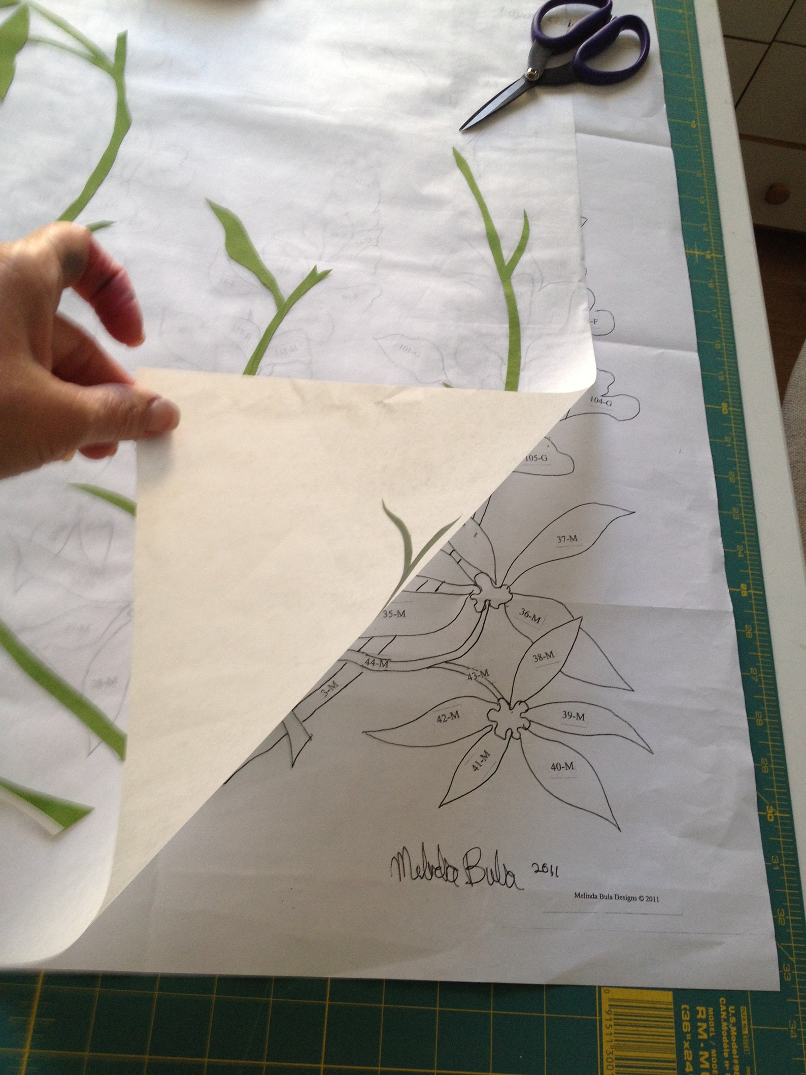 Bluebonnet Pattern Fabulous Fusible Flowers by Melinda Bula | Etsy