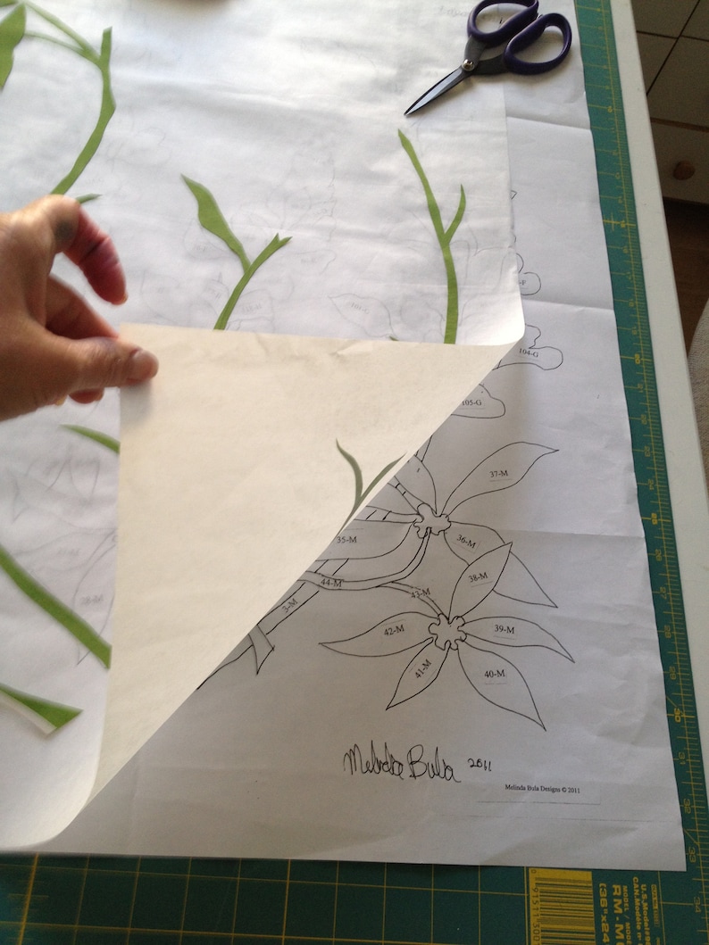 Bluebonnet Pattern Fabulous Fusible Flowers by Melinda Bula | Etsy