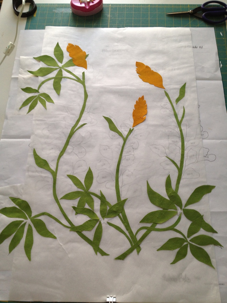 Bluebonnet Pattern Fabulous Fusible Flowers by Melinda Bula | Etsy