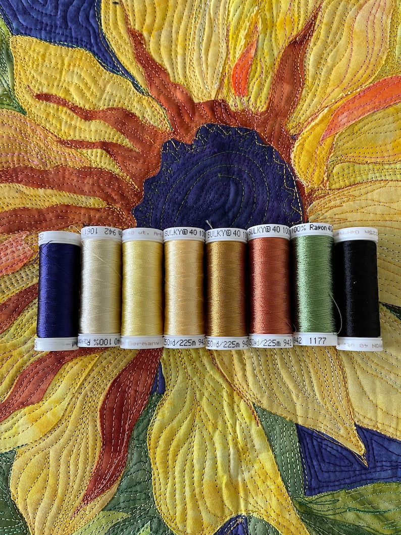 Sunflower Thread Pack of 8 - Etsy