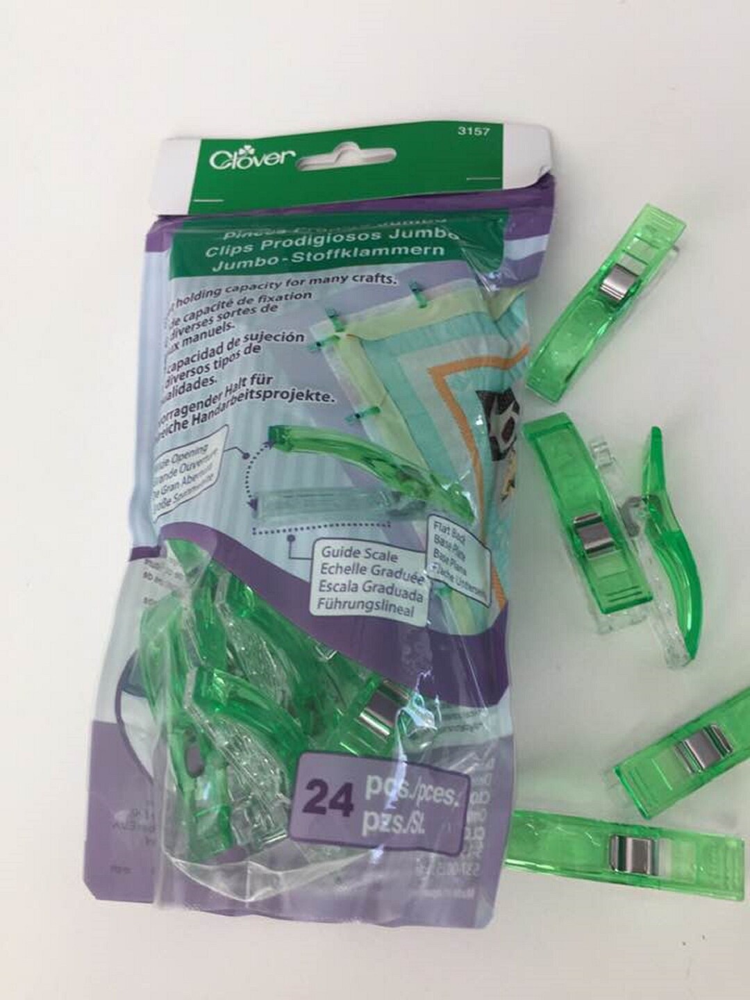 Jumbo Wonder Clips 24 Piece Pack - Etsy