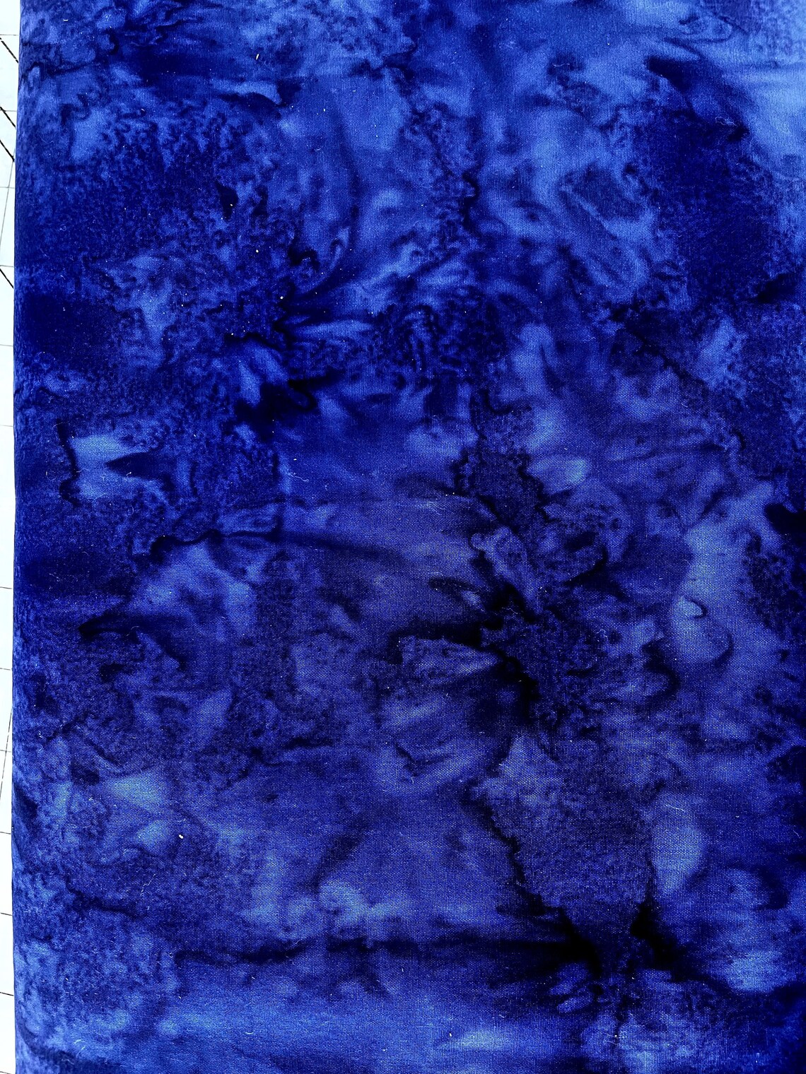 Background Fabric by the Yard Dark Blue Batik - Etsy