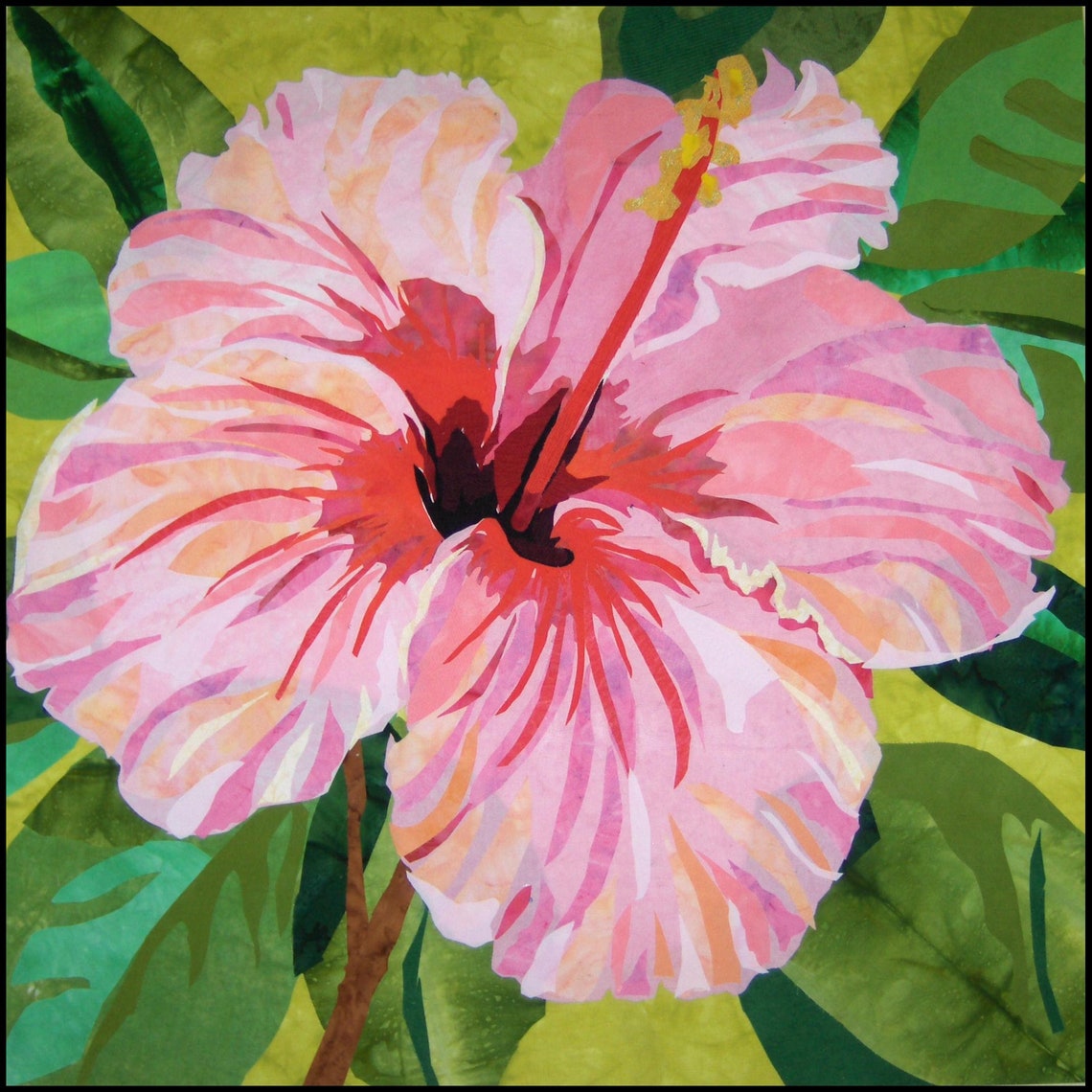 Hibiscus Kit - in 3 Colors - Fabulous Fusible Flowers by Melinda Bula ...