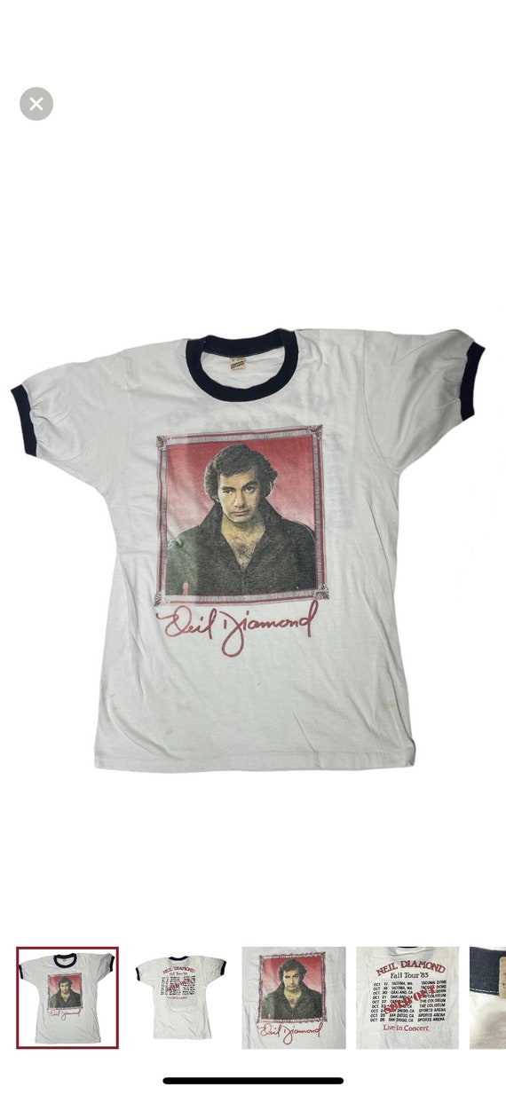 Vintage neil diamond t-shirt - Gem