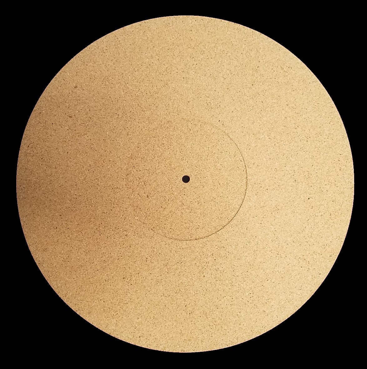 Custom Turntable Slipmat Anti-static Cork Mat - 1/8" Thick Vinyl Record ...