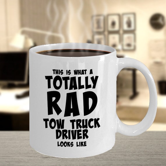 Tow Truck Driver Mug Tow Truck Coffee Mug Tow Truck Driver - Etsy