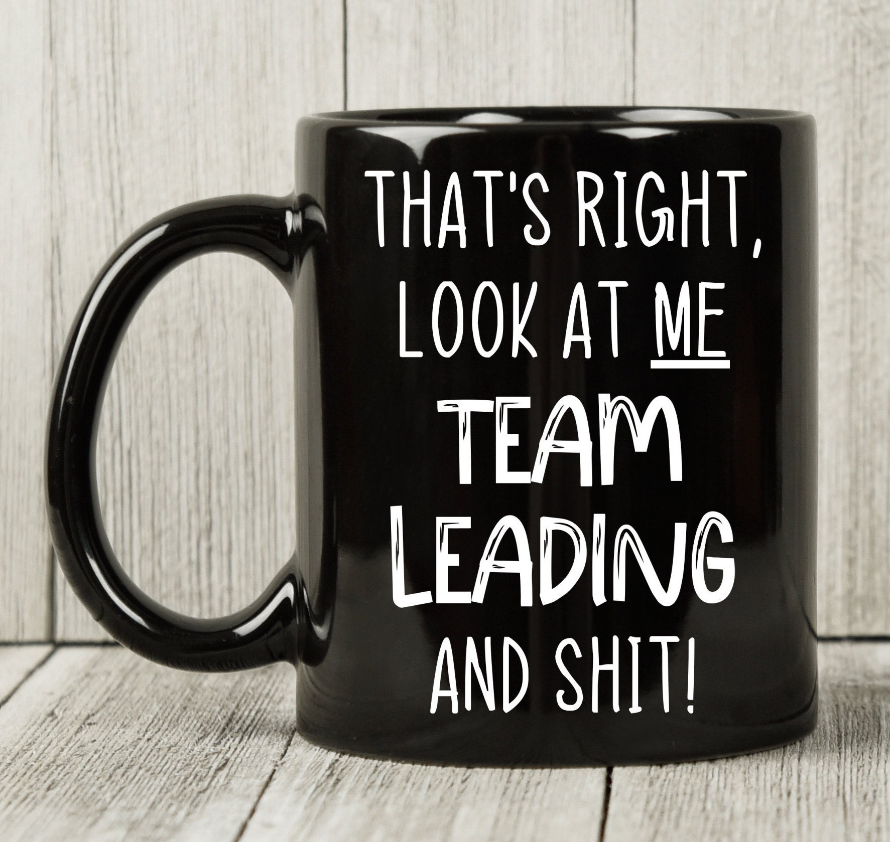 Team Lead Mug, Team Lead Gift Ideas, Funny Team Leader Gifts, Team Lead ...