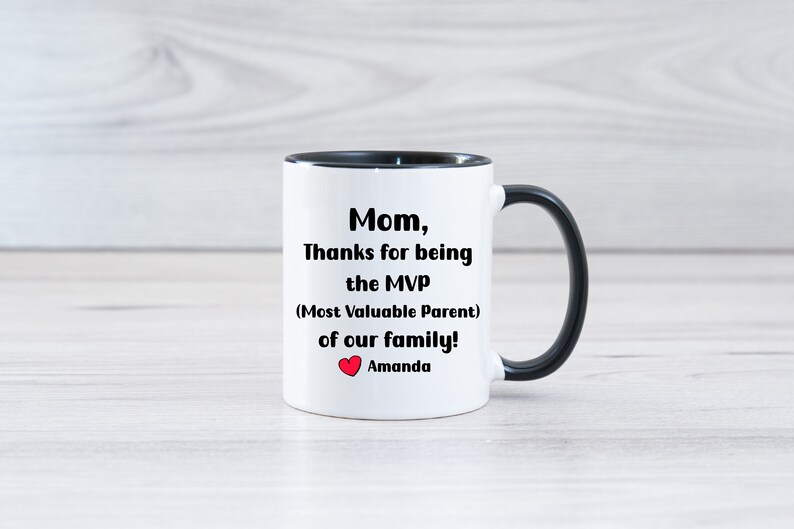 Funny Mom Mug, MVP Mom Gift, Personalized Mother's Day Gifts, Best Mom ...