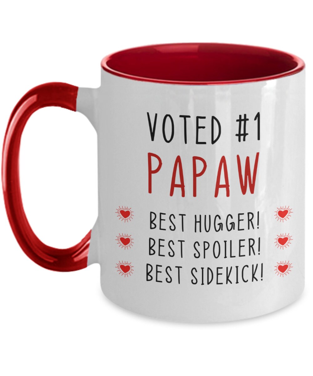 Best Papaw Coffee Mug, #1 Papaw Gift Idea, Birthday, Father's Day ...