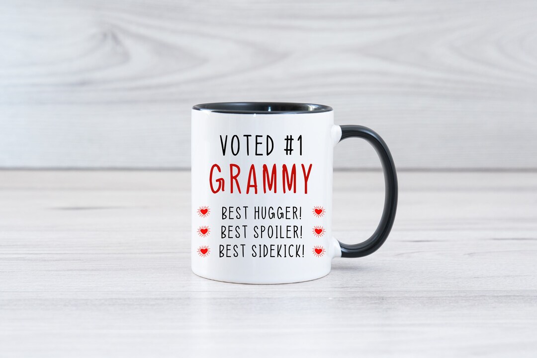 Best Grammy Coffee Mug, #1 Grammy Gift Idea, Birthday, Mother's Day ...